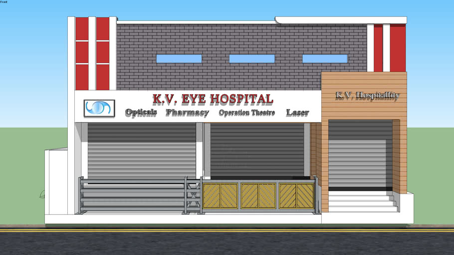 EYE HOSPITAL CLINIC MODEL TIRUPATTUR | 3D Warehouse