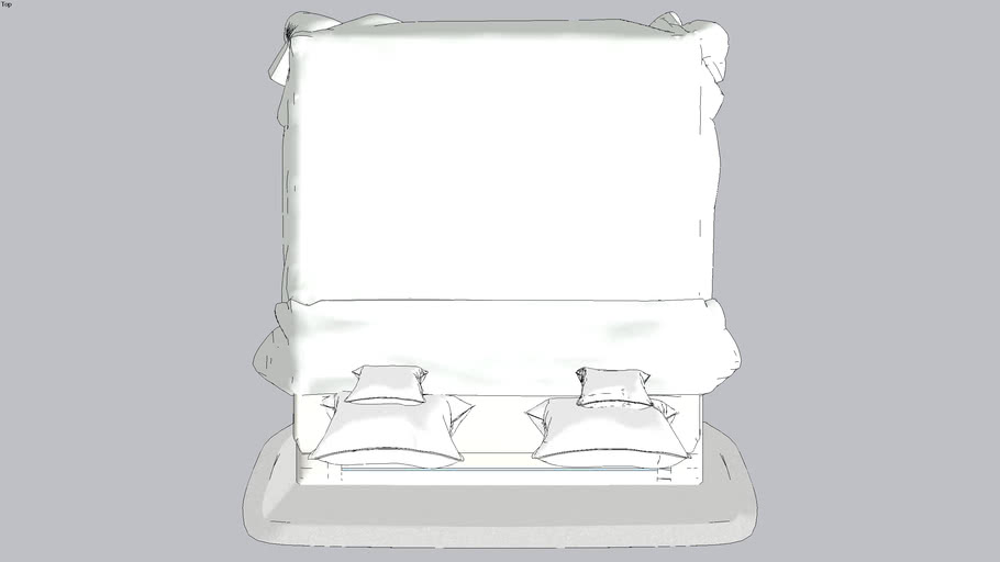 curved bed | 3D Warehouse