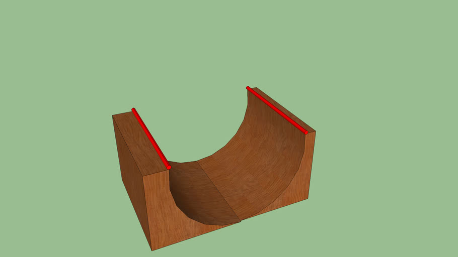 half-pipe | 3D Warehouse