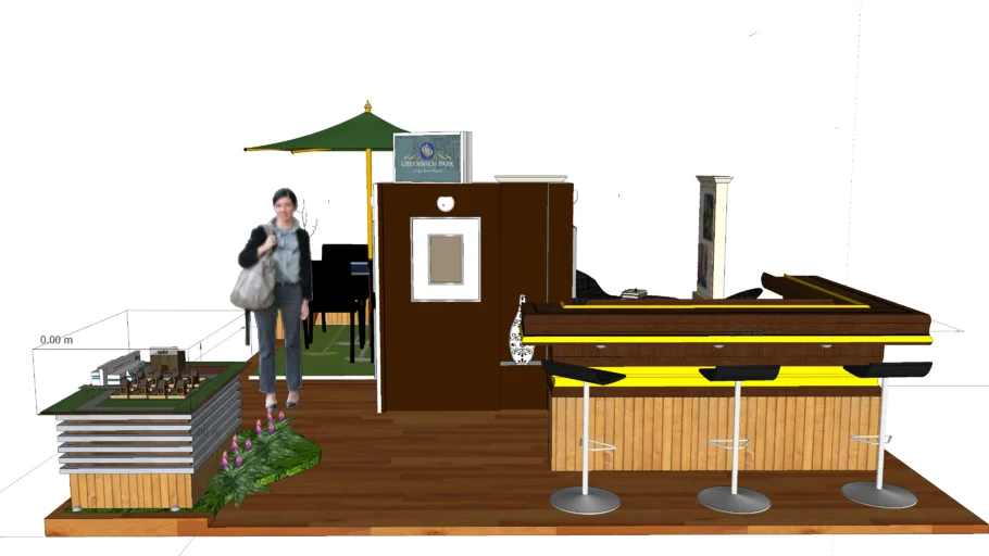 Booth SM | 3D Warehouse