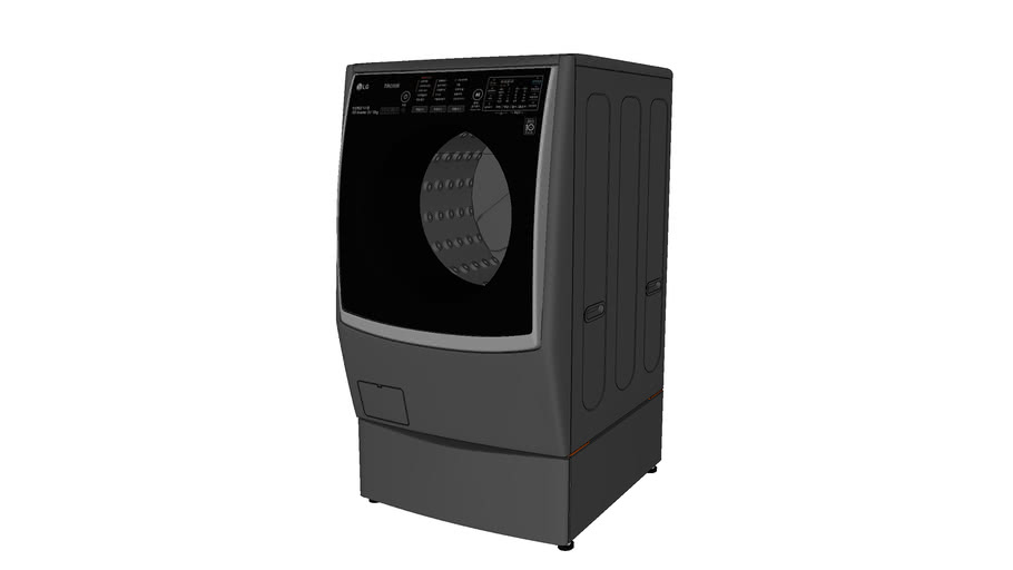 LG TROMM Twinwash washing machine | 3D Warehouse