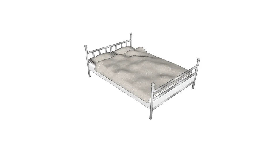 Simple bed | 3D Warehouse