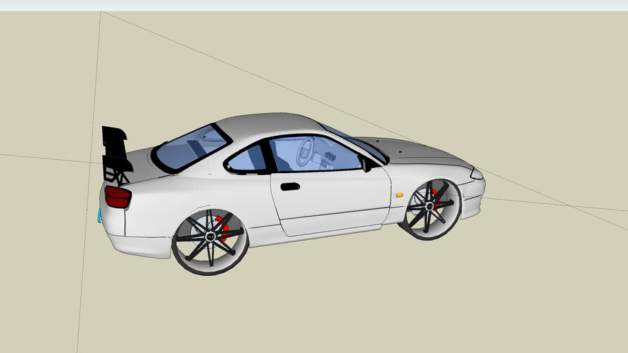 Tuned Nissan Silvia S15 | 3D Warehouse