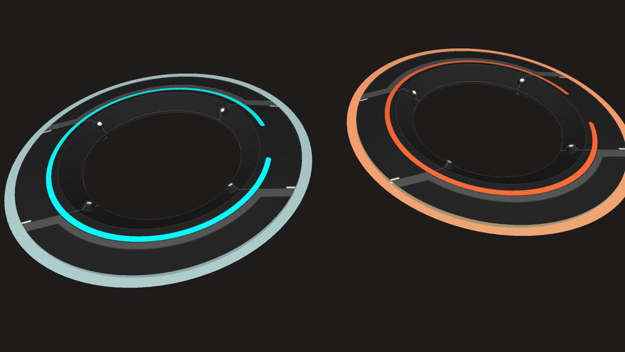 Tron Identity Disc | 3D Warehouse