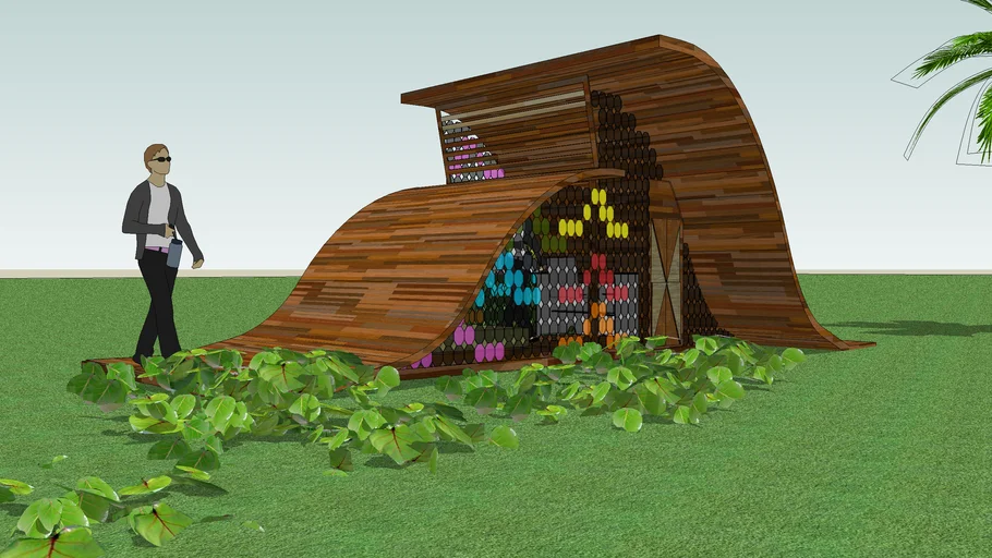 olas del mar shelter | 3D Warehouse