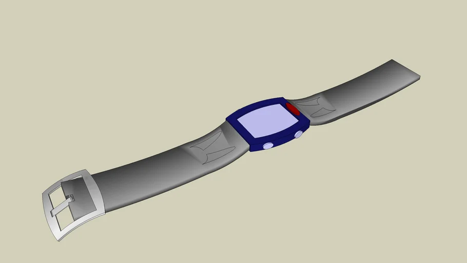 Wrist watch | 3D Warehouse