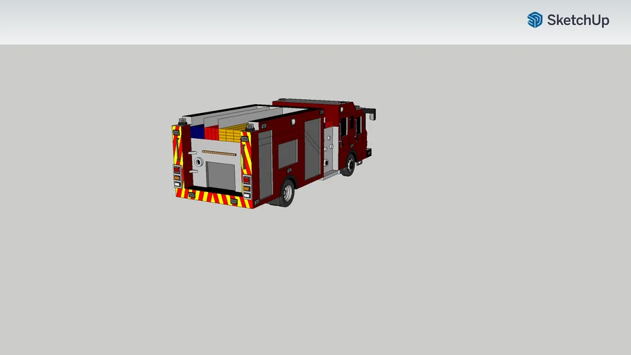 Fire Engine | 3D Warehouse
