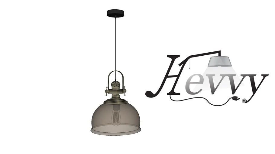 Pendente Aisha - SL 5833 H1 AMBER | 3D Warehouse