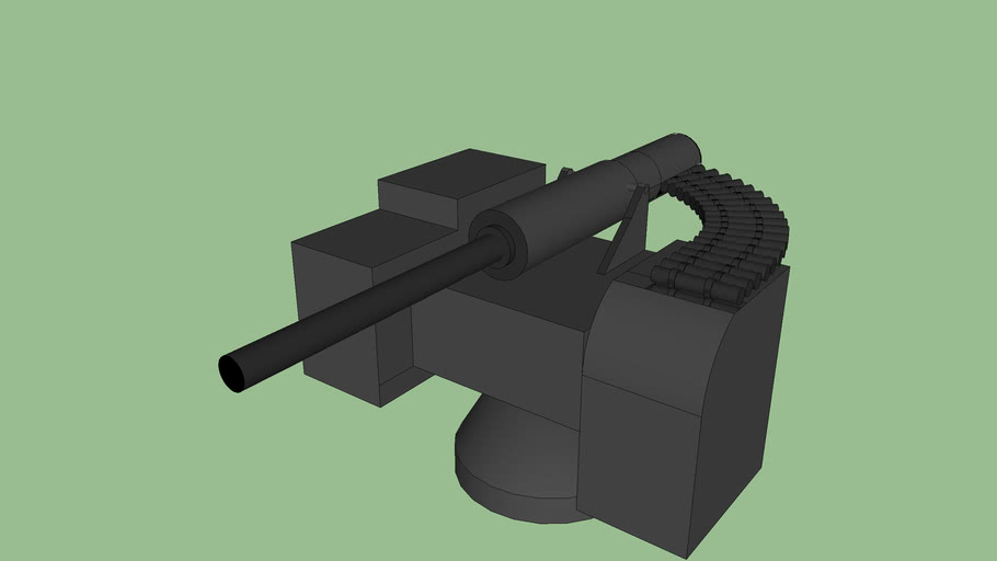 heavy chaingun | 3D Warehouse