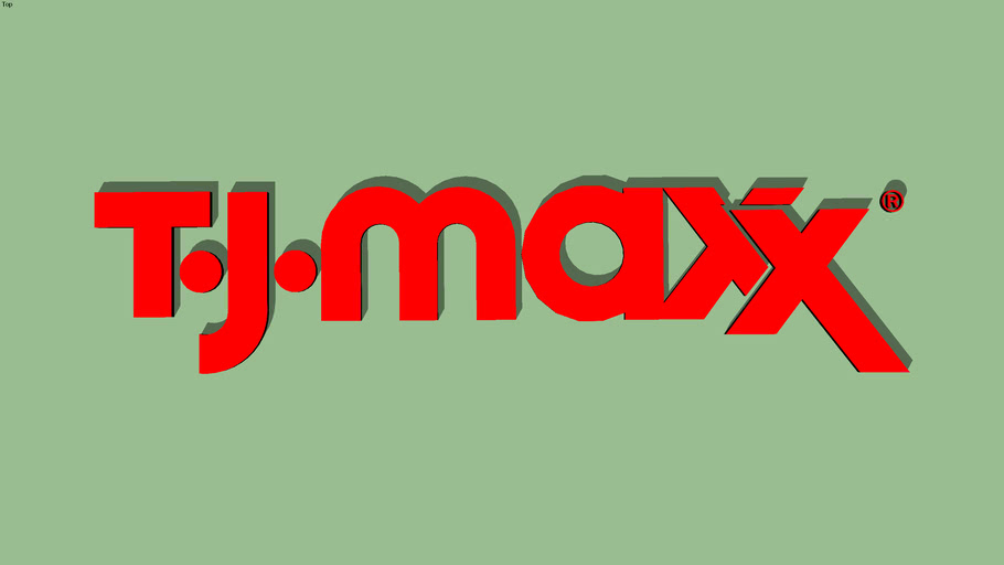 T.J. Maxx Logo | 3D Warehouse