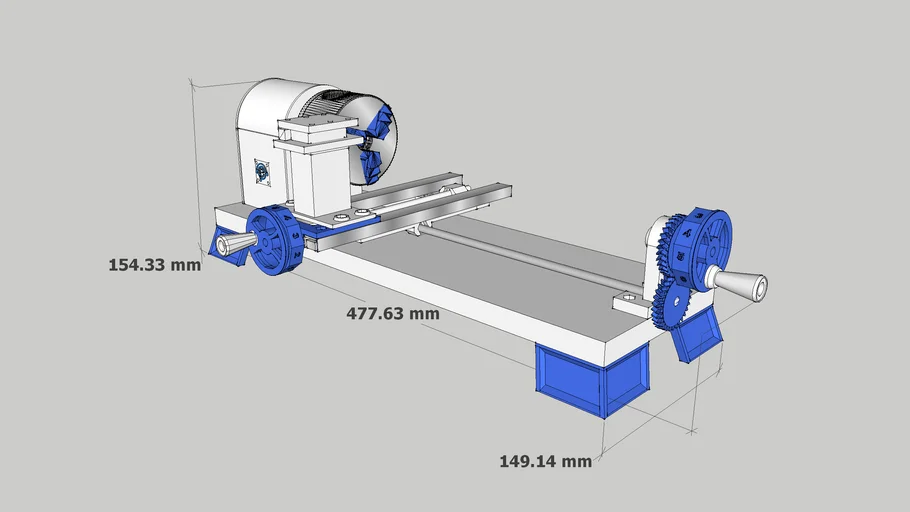 Mini Lathe | 3D Warehouse