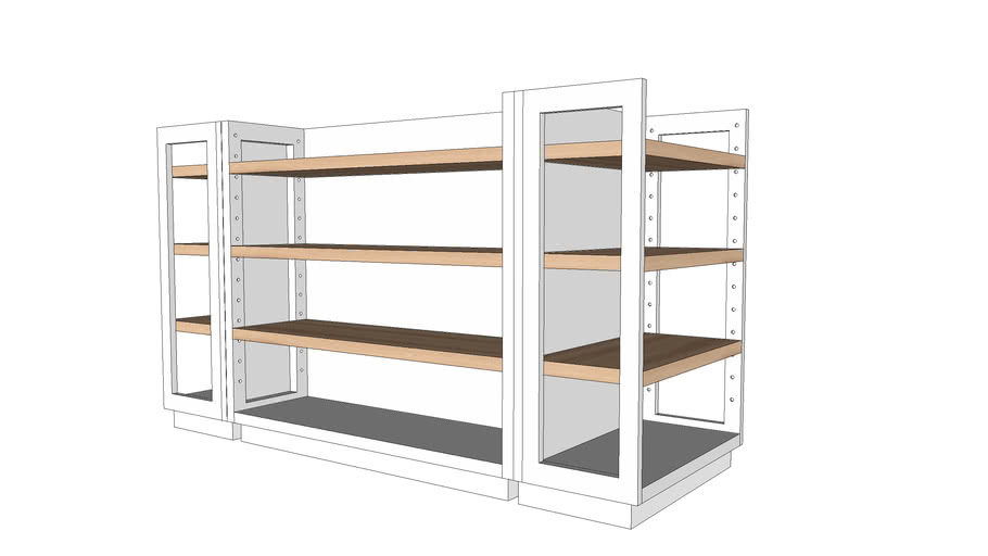 Display counter | 3D Warehouse