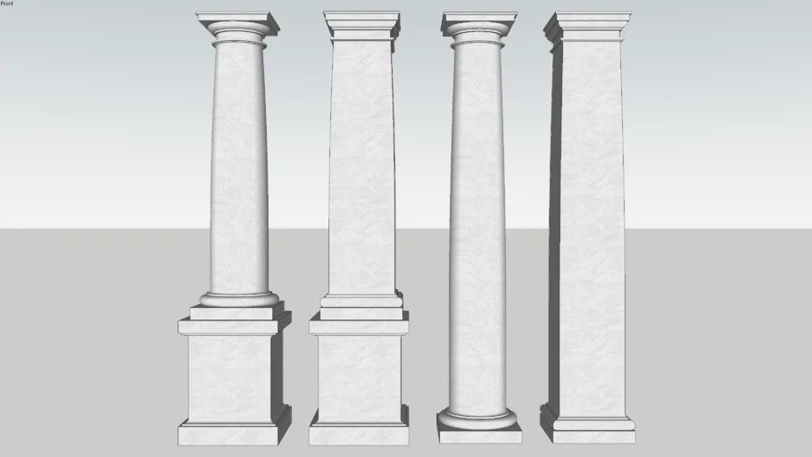 COLUNAS TOSCANAS | 3D Warehouse