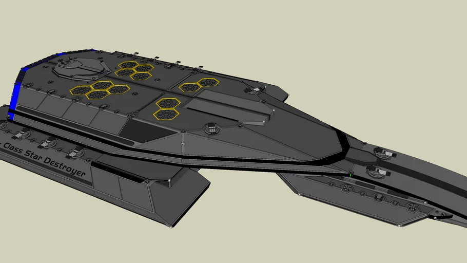 Lancer - Class Star Destroyer Mark II | 3D Warehouse