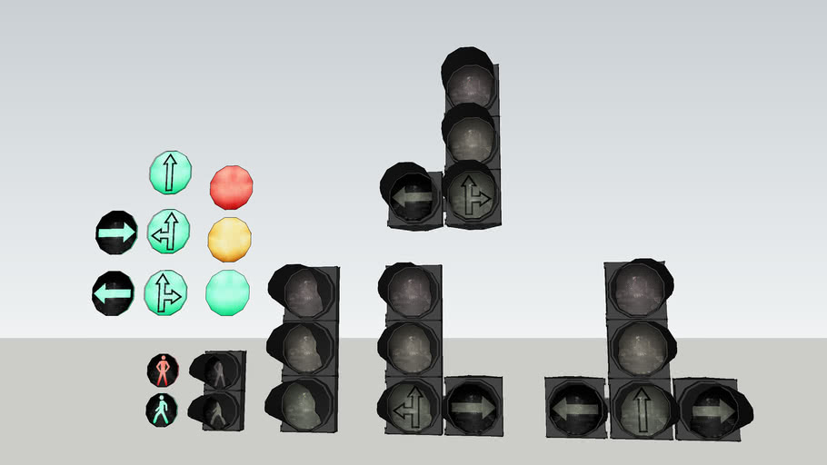 Russian Traffic Light | 3D Warehouse