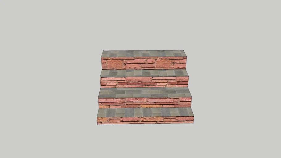 Stone Steps | 3D Warehouse