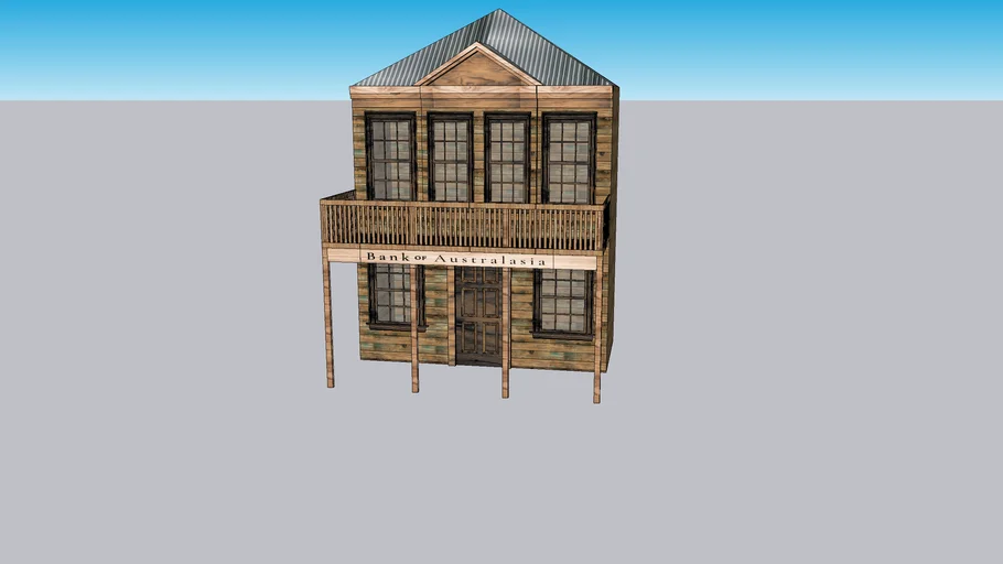 bank 1800s | 3D Warehouse