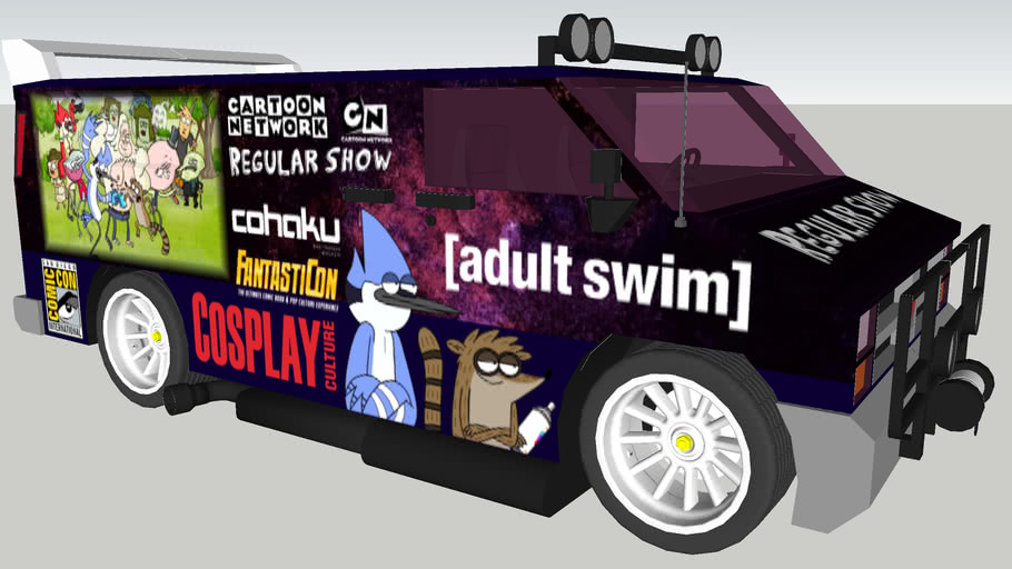Cartoon Network Regular Show Car | 3D Warehouse