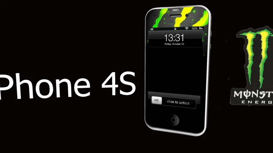 iPhone 4S Monster Energy | 3D Warehouse