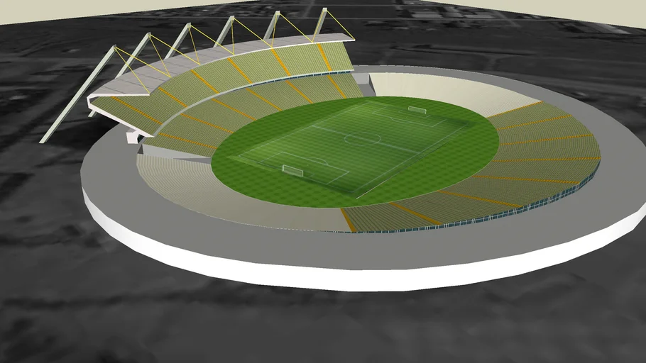 estadio olimpico de mar del plata , 'jose maria minella ' | 3D Warehouse