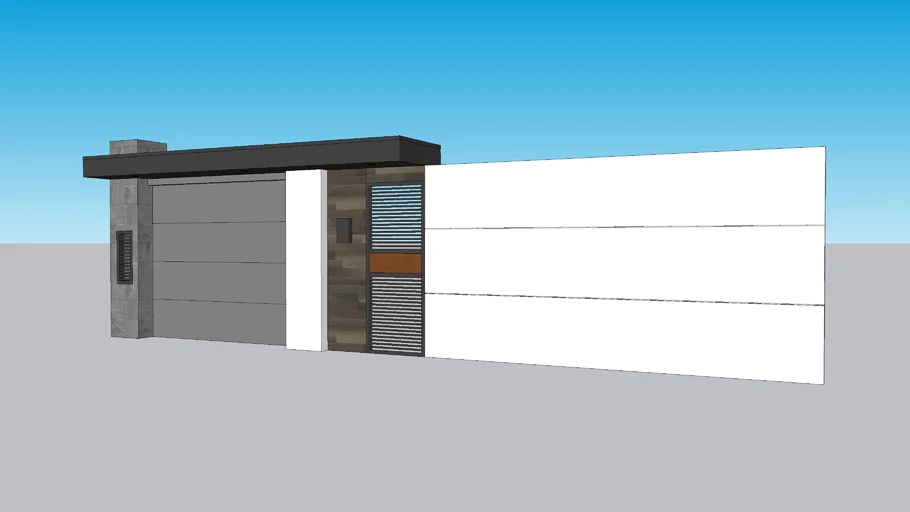 Fachada moderna | 3D Warehouse