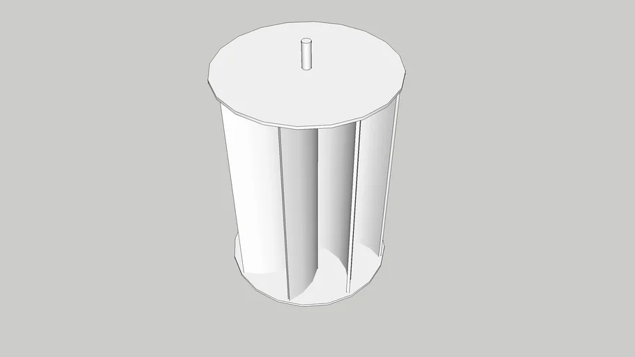 Vertical axis wind turbine (VAWT) v 1.0 | 3D Warehouse