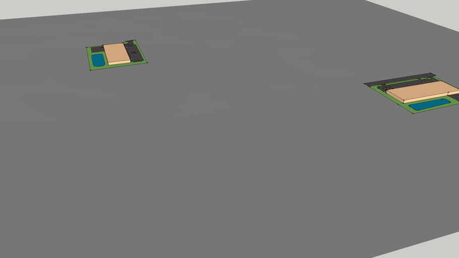 brown building | 3D Warehouse