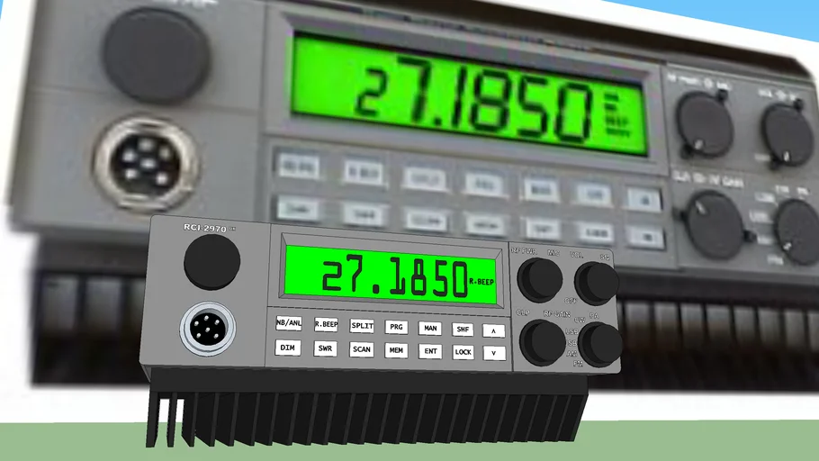 RCI 2970DX DUAL BAND AMATEUR RADIO 3D Warehouse, 56% OFF