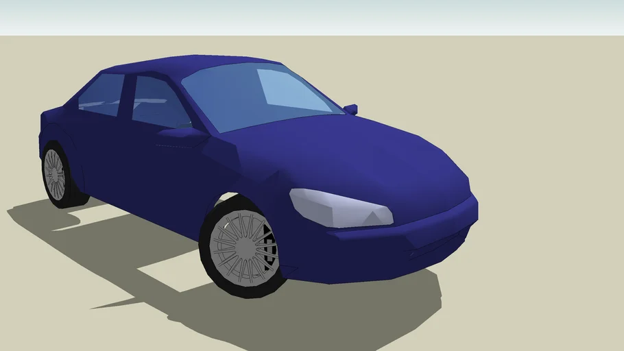 auto azul | 3D Warehouse