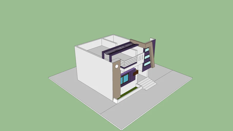 Elevation of House | 3D Warehouse