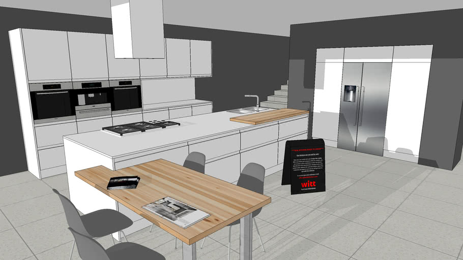 kitchen set 3d model Kitchen set - kitchen decor ideas themes