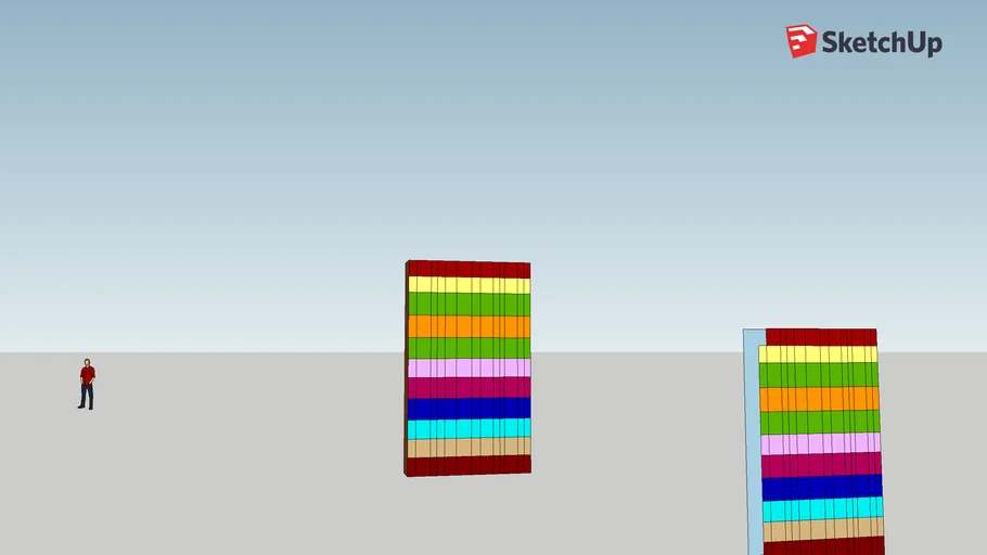 Simple Filled BookShelf 456 | 3D Warehouse