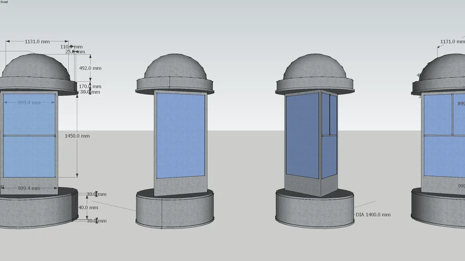 advertising board | 3D Warehouse