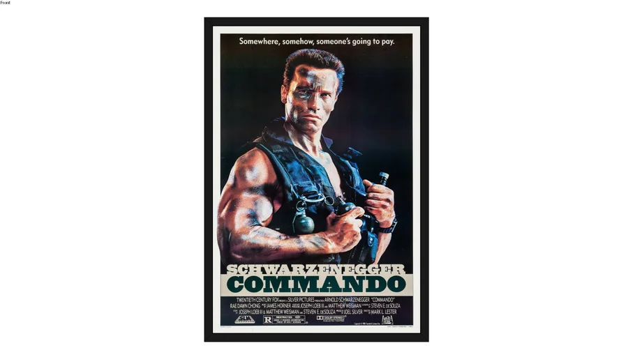 Commando Poster | 3D Warehouse