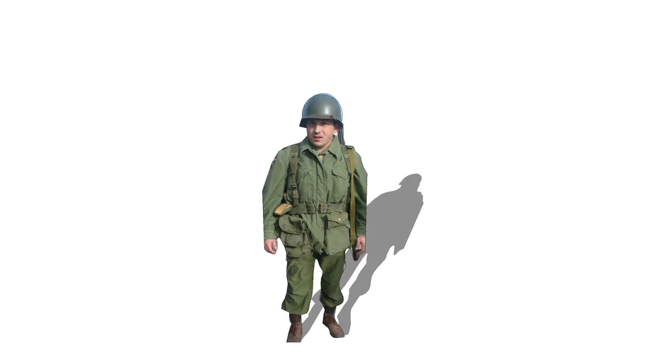 AMERICAN SOLDIER WW2 | 3D Warehouse