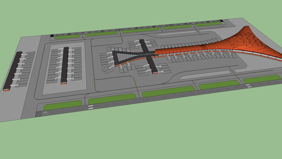 Passenger Airport terminal | 3D Warehouse