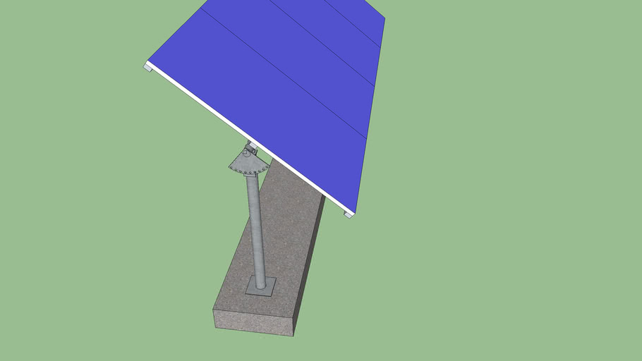 solar tracker | 3D Warehouse