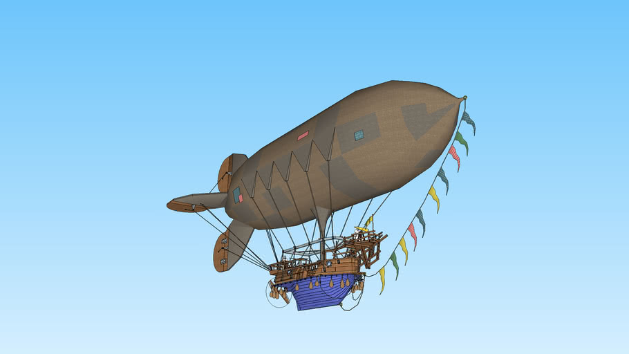 ARGO AVIATION selfmade adventure blimp 1.0 | 3D Warehouse