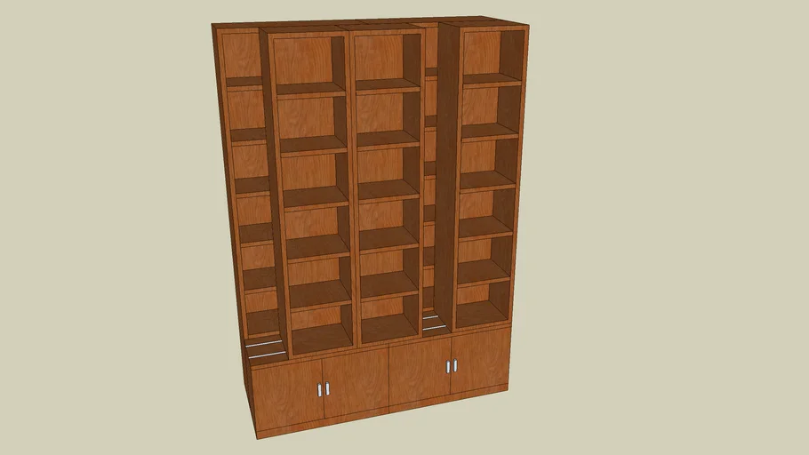 Bookcase | 3D Warehouse