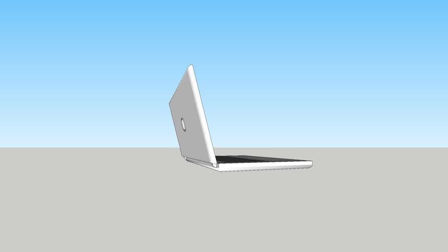 Simple low poly laptop | 3D Warehouse