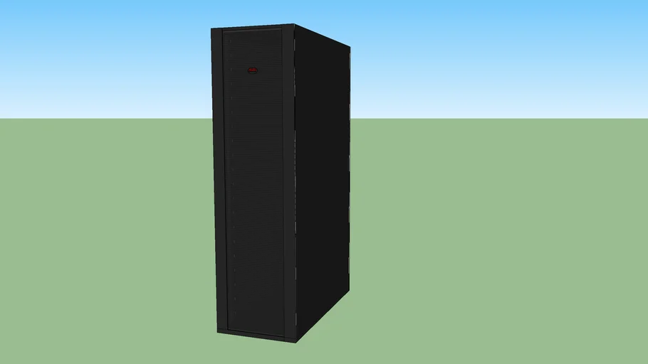 APC NetShelter SX (AR3350) rack mount cabinet enclosure | 3D Warehouse