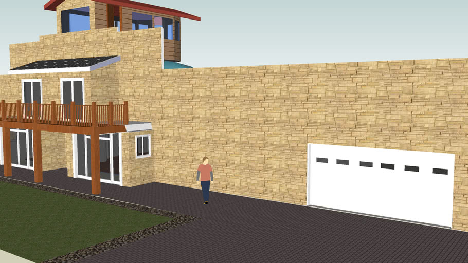 Energy Efficient Earth Shelter Home of Sustainable Design | 3D Warehouse