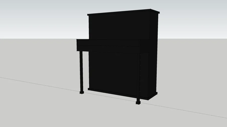 Piano | 3D Warehouse
