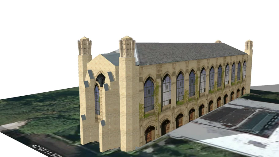 Deering Library | 3D Warehouse