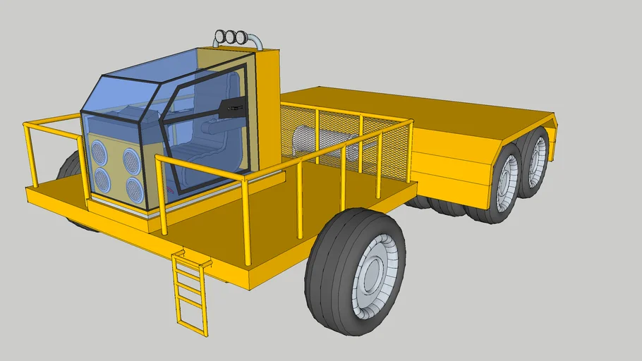 14-Wheeled Big Machine | 3D Warehouse
