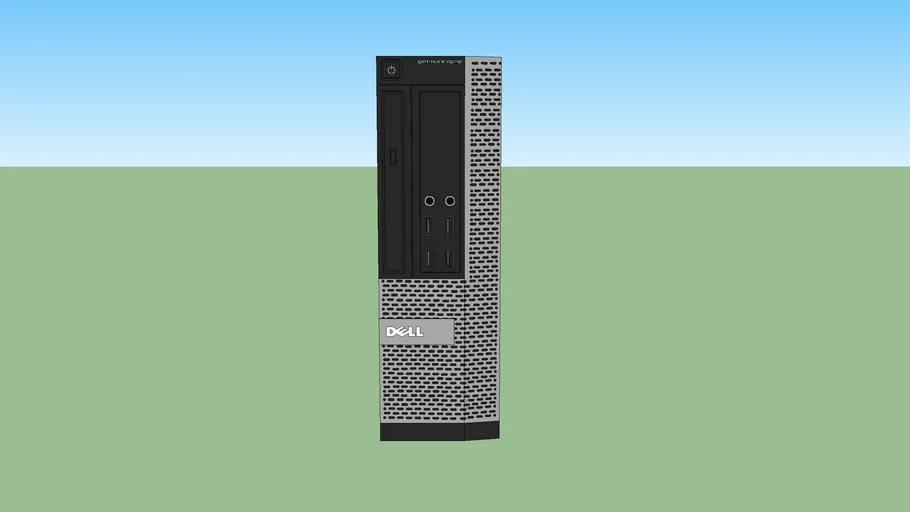 Dell OptiPlex 990 (small form factor) desktop computer | 3D Warehouse