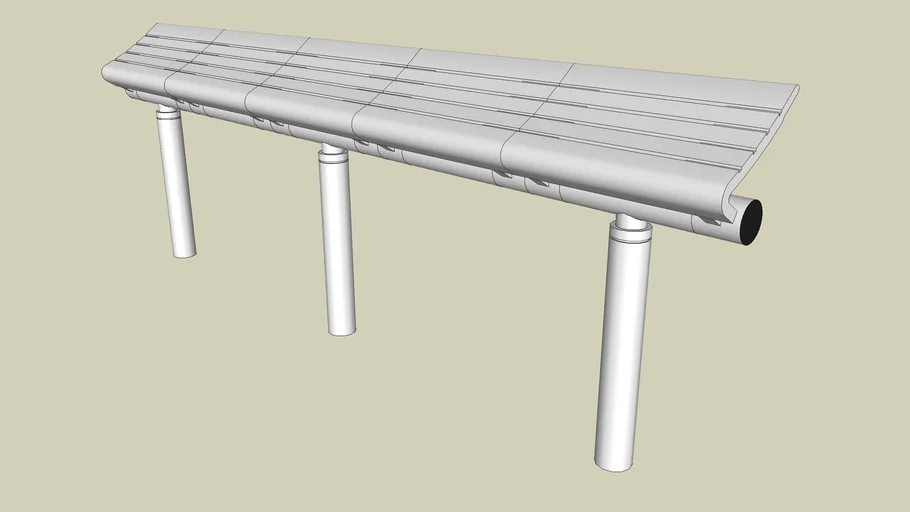 Forms+Surfaces Tecno RS Seating, five perch seats, cylindrical mounting ...