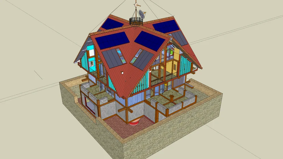 Proect casa de munte | 3D Warehouse