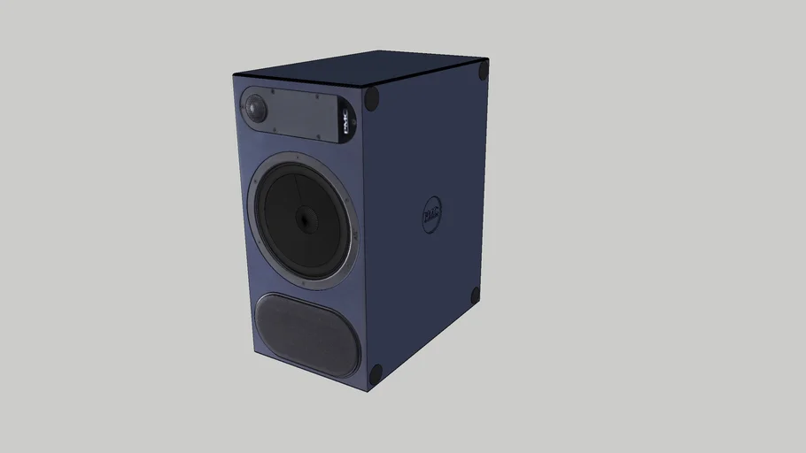 PMC TwoTwo.8 Studio Monitor | 3D Warehouse