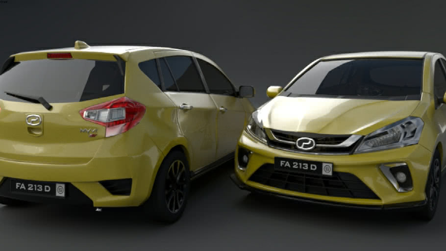 (PREVIEW ONLY) PERODUA MYVI G3 | 3D Warehouse